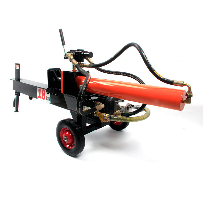 Electric Motor Hydraulic And Horizontal Log Saw Log Splitter Wood ...