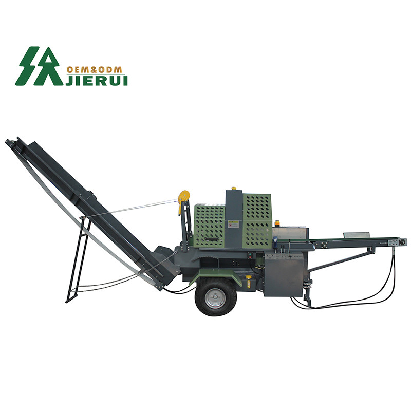 Automatic Firewood Processor Electric Motor Wood Splitter For ...